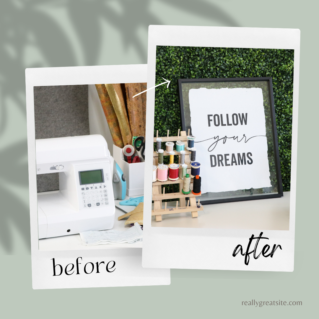 Biophilic Sewing Room Makeover | Create A Zen Sewing Space! – Sallie Tomato