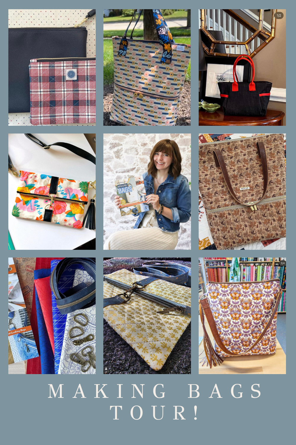 Making Bags Tour! – Sallie Tomato