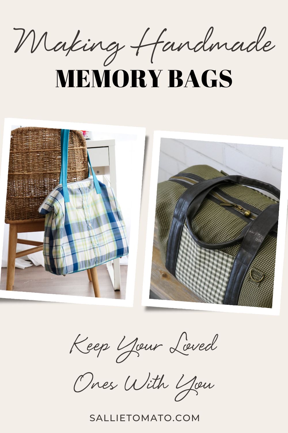 How to Make Memory Bags – Sallie Tomato