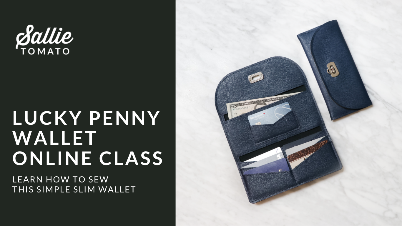 Free Online Class: Lucky Penny Wallet – Sallie Tomato