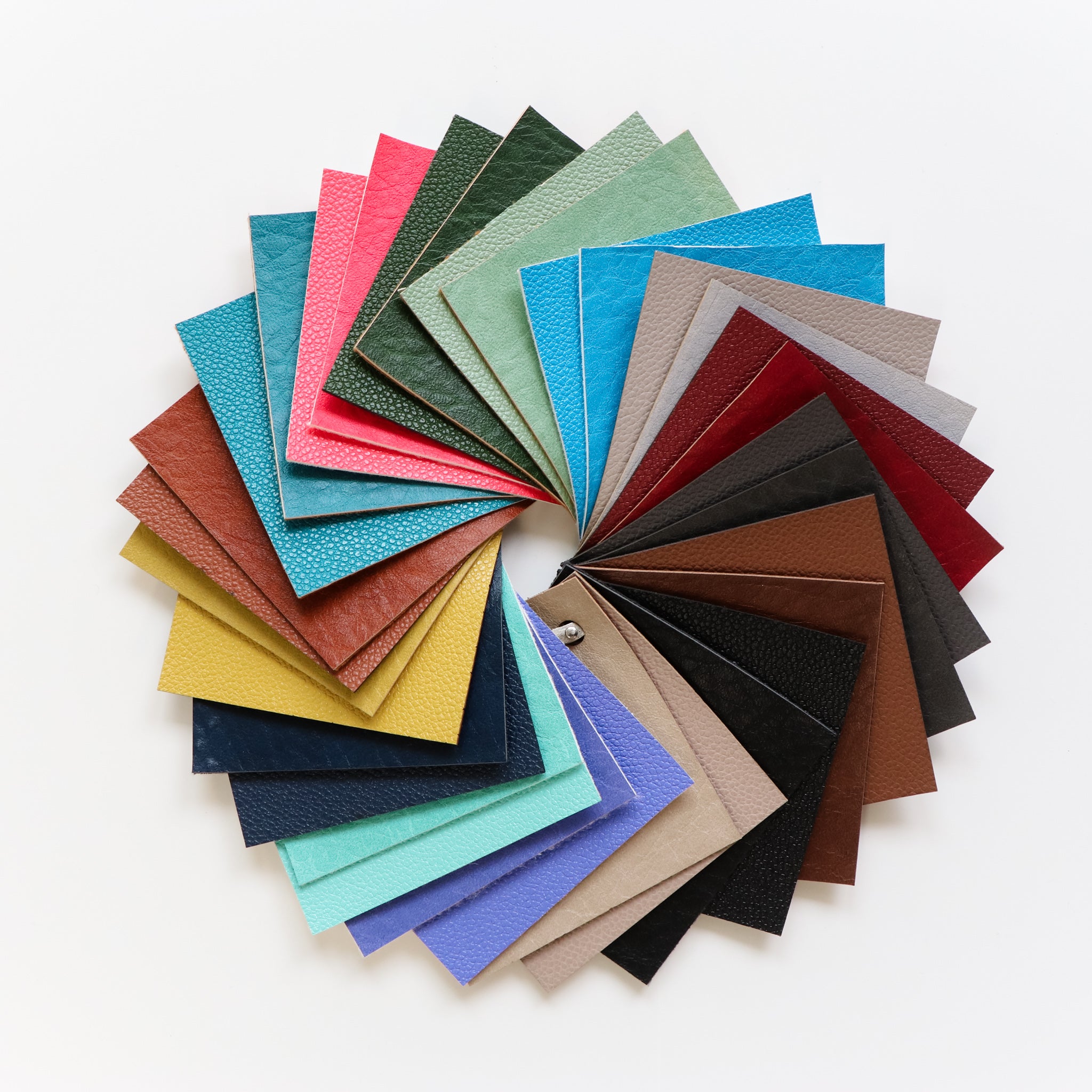 Sample Ring: Legacy & Pebble Faux Leather – Sallie Tomato