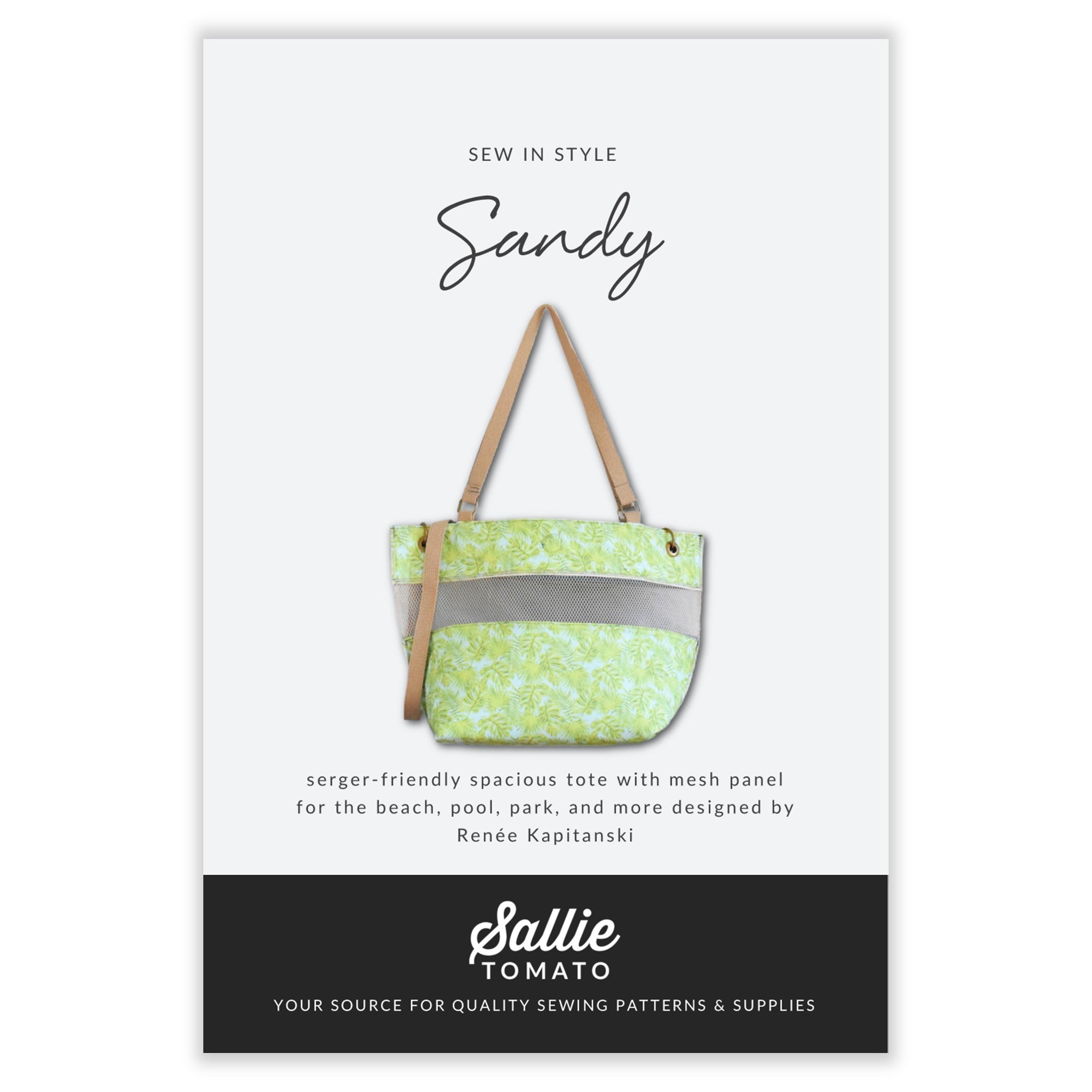 Sandy Paper Pattern – Sallie Tomato
