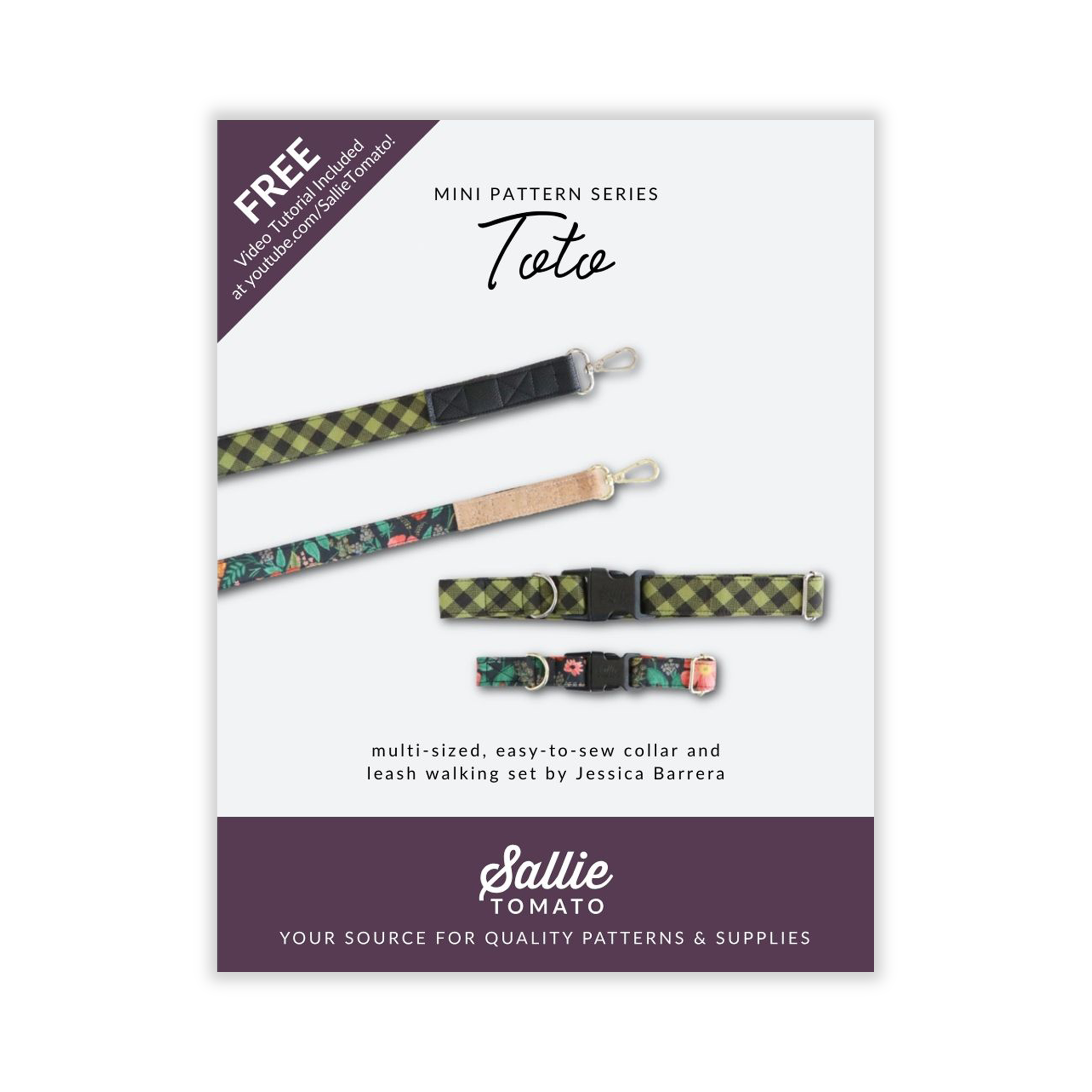 Toto Paper Pattern – Sallie Tomato