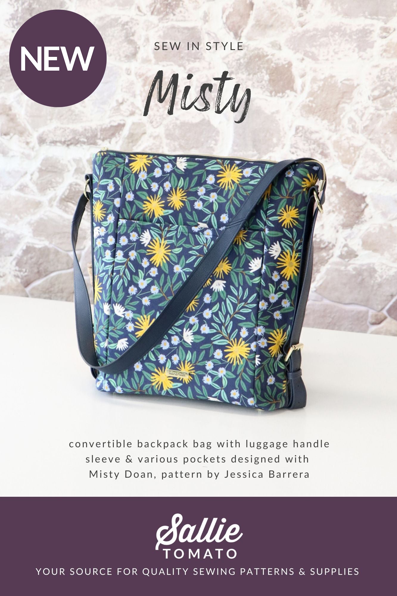 Misty Paper Pattern – Sallie Tomato