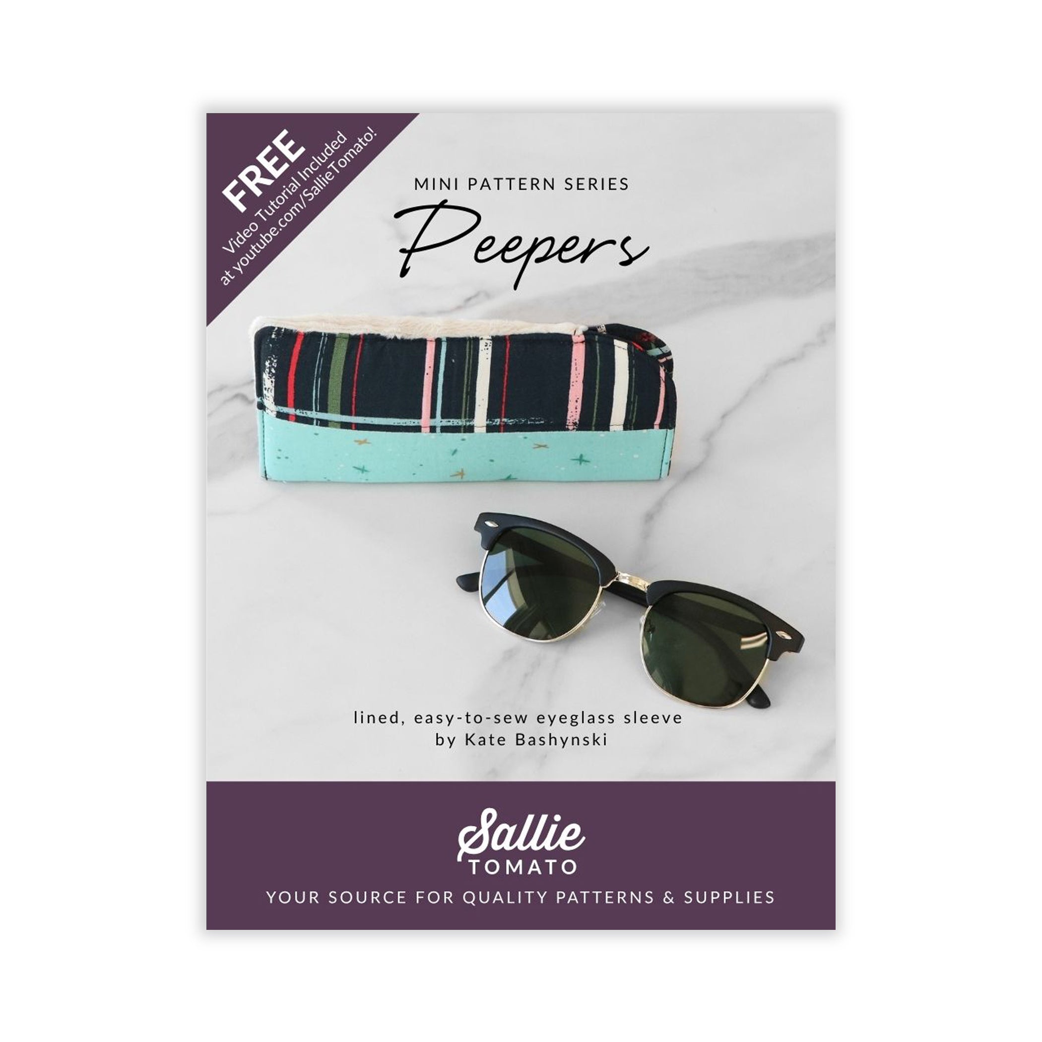 Peepers Paper Pattern – Sallie Tomato