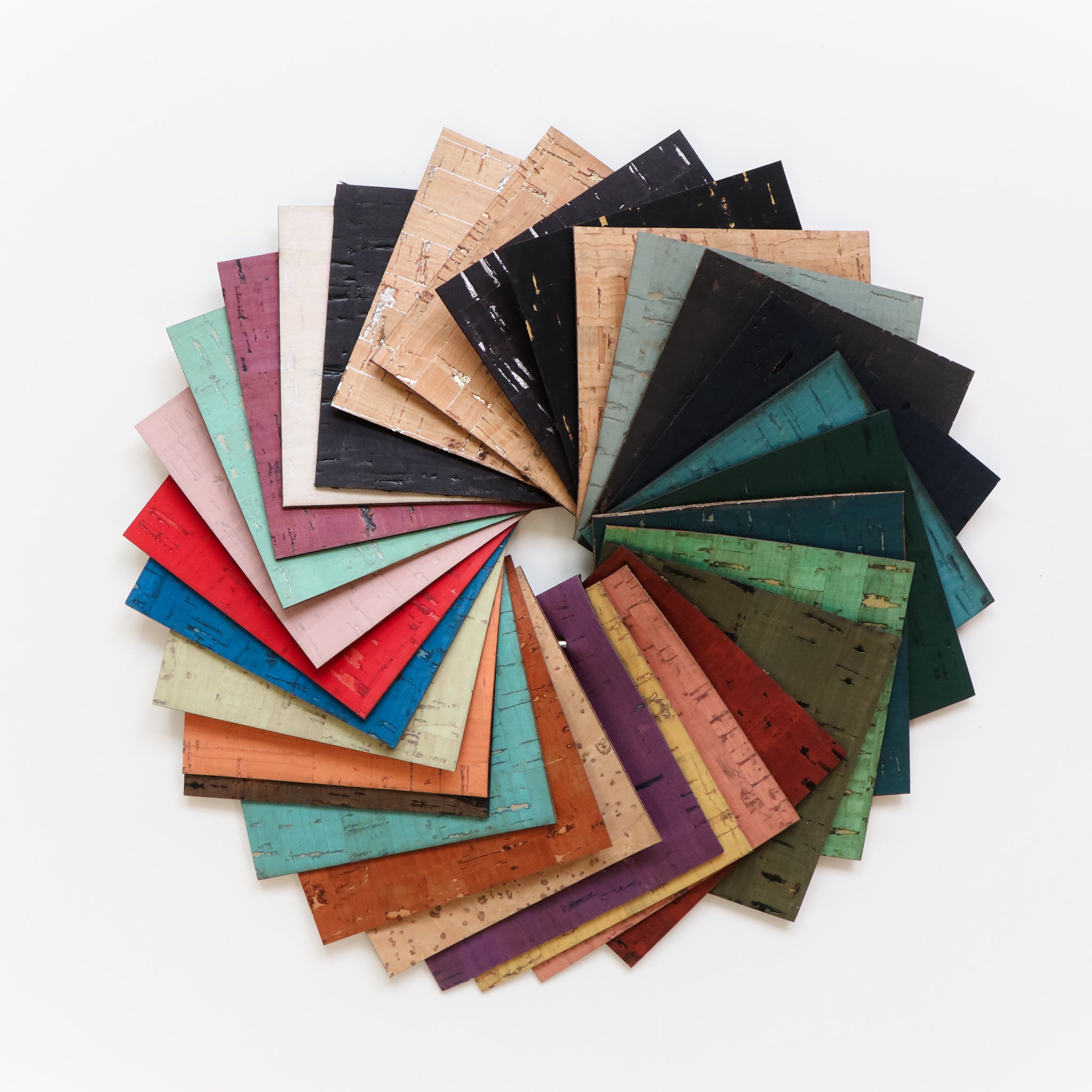 Sample Ring: Rustic Solids, Flecked & Surface Natural – Sallie Tomato