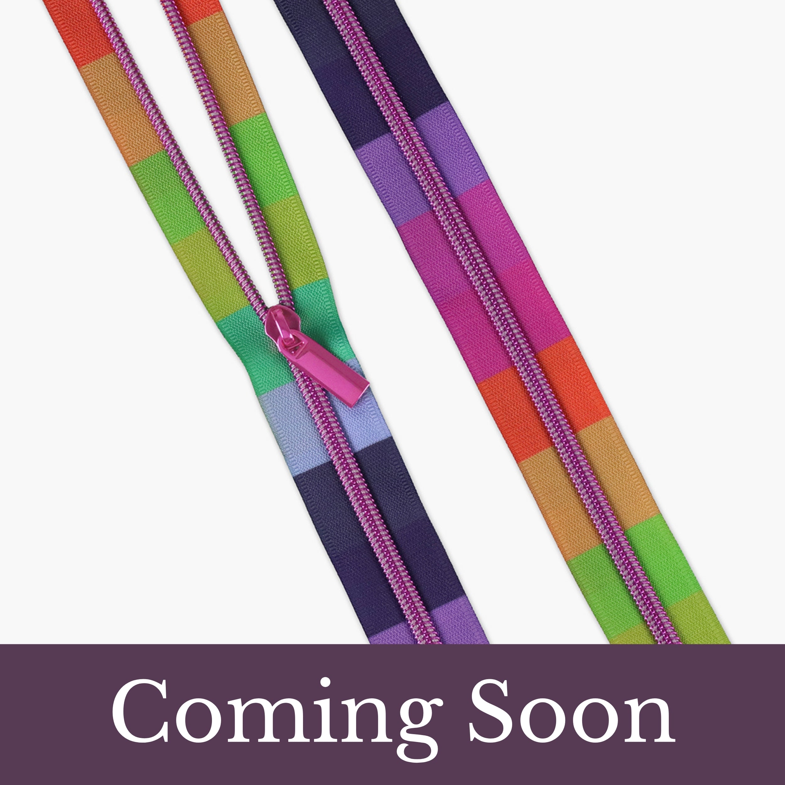 Tula Pink Floral Reef Collection - Smooth Sailing Nylon Coil Zippers ...