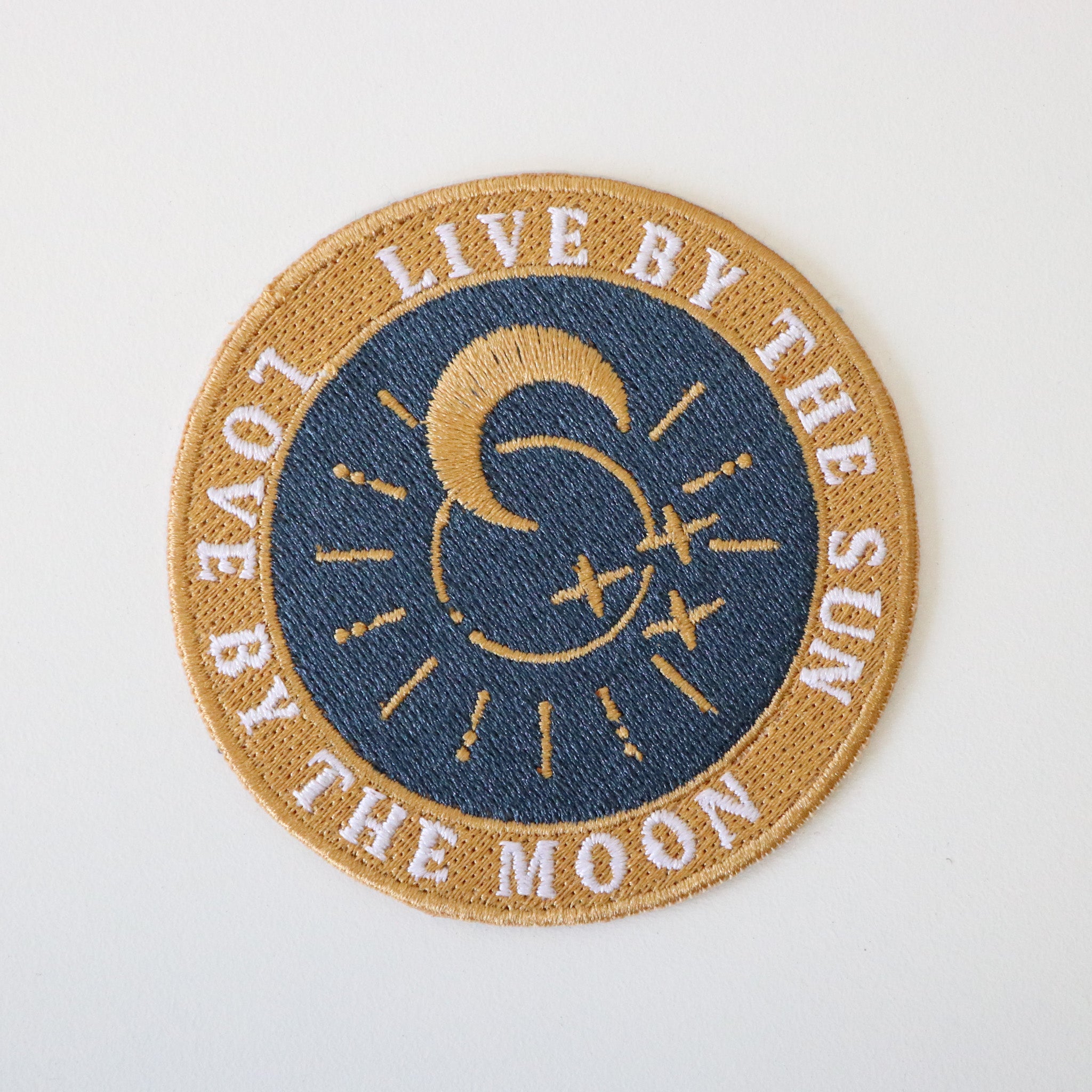 Embroidered Patch - Sun & Moon – Sallie Tomato