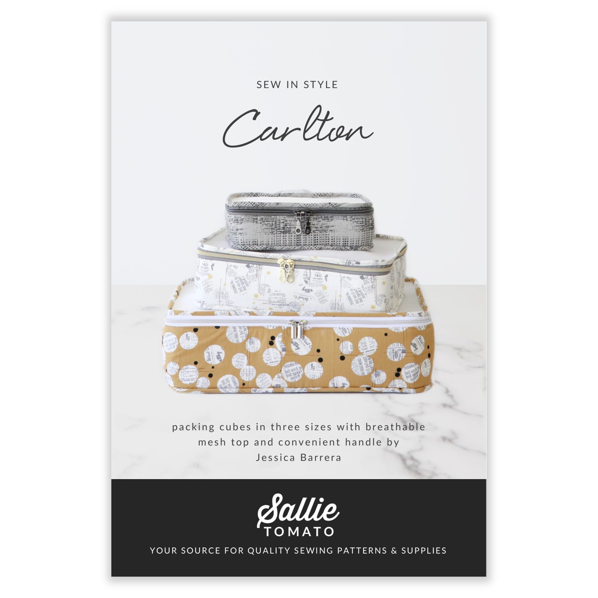 Carlton Paper Pattern – Sallie Tomato