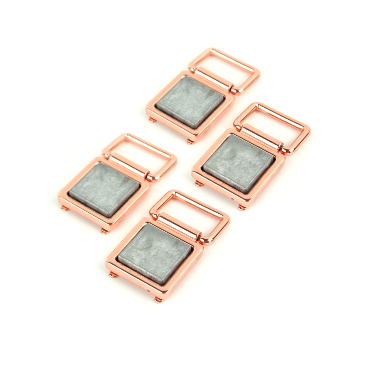 Four Fabric Covered Strap Connectors – Sallie Tomato