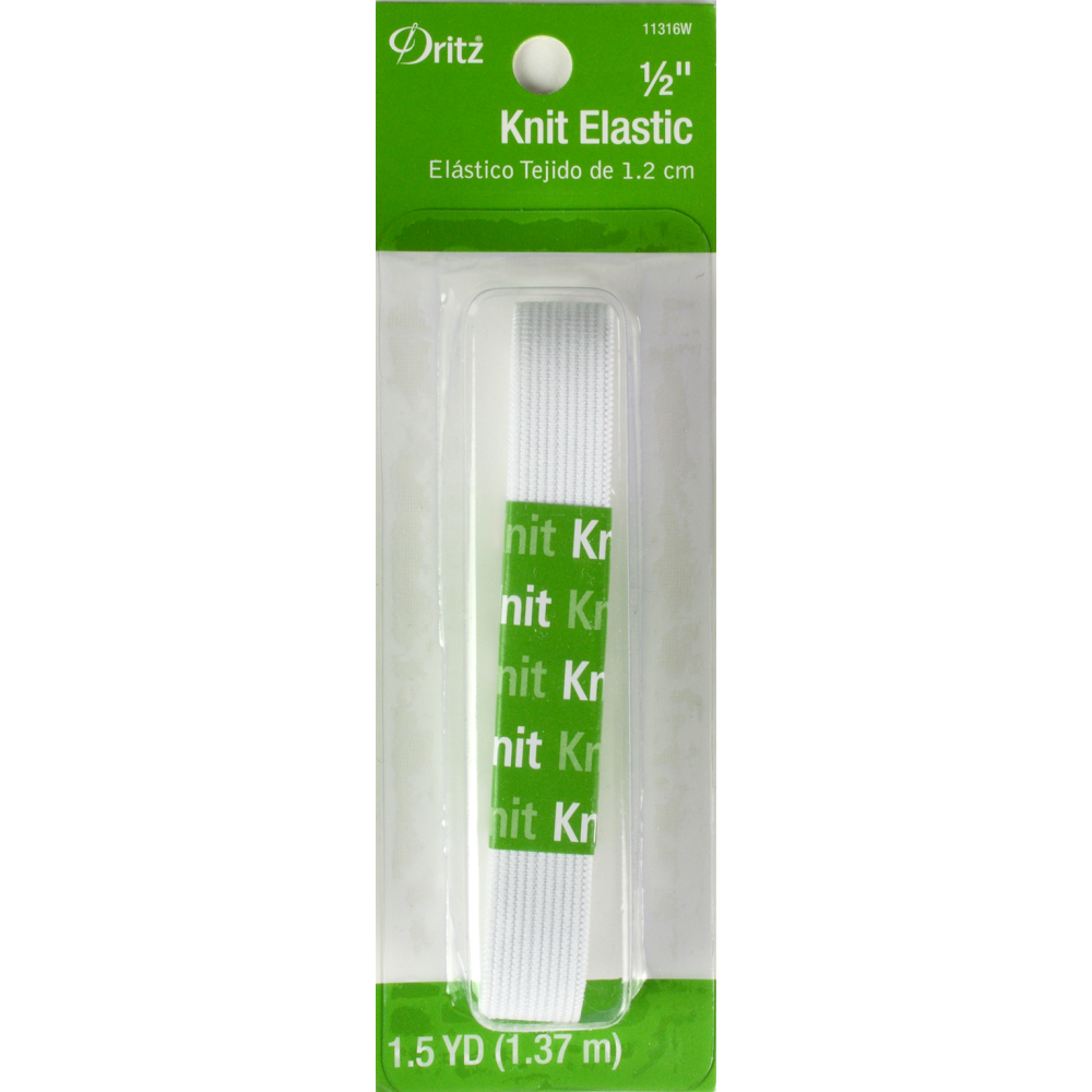 Dritz 1/2″ Knit Elastic – Sallie Tomato